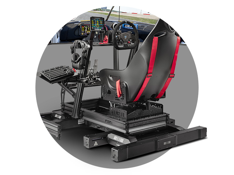 Next Level Racing F-GT Elite Formula & GT Aluminium Profile Simulator